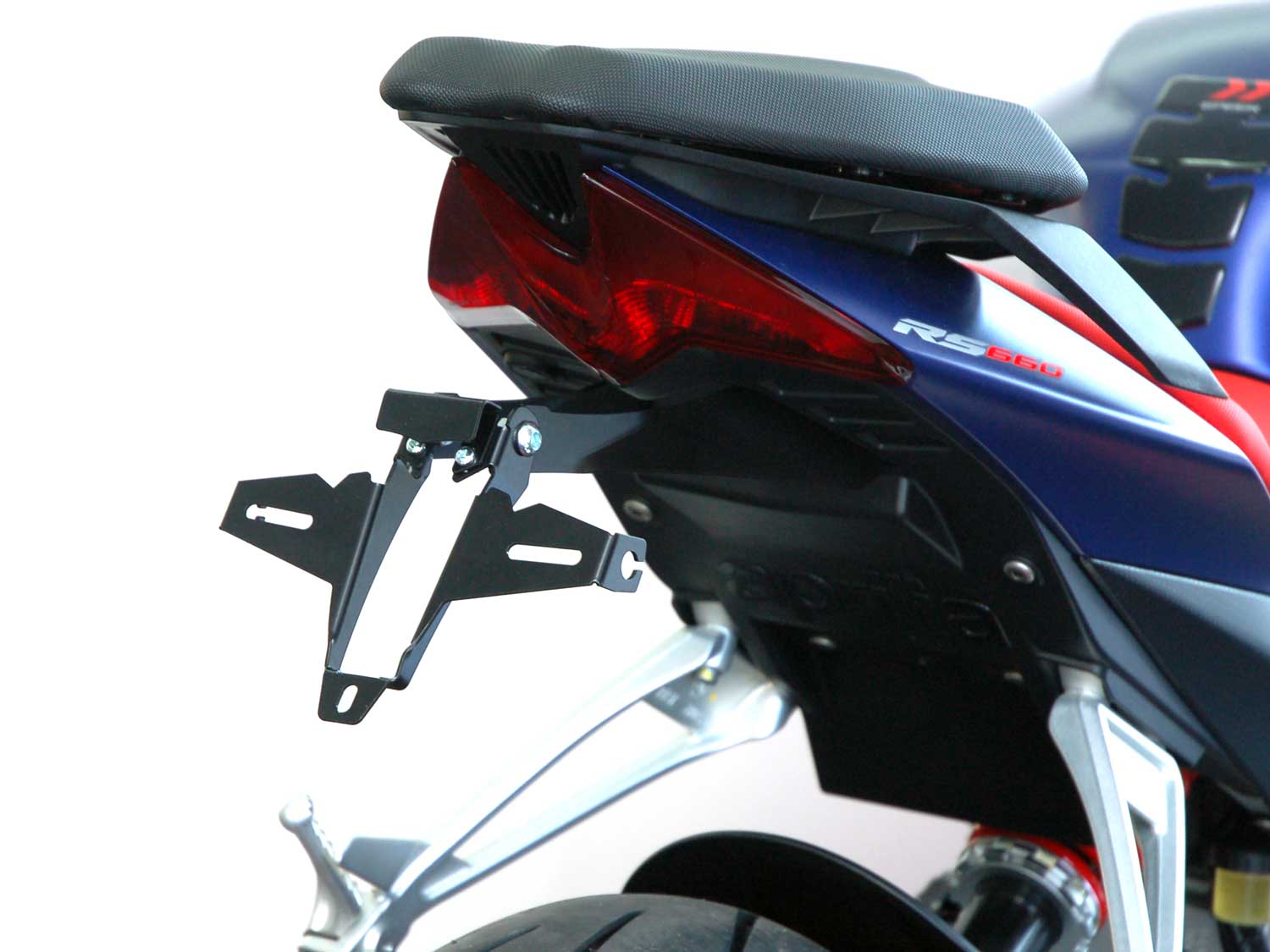 License plate holder IQ1 for Aprilia RS 660 | Tuono 660 | RS 457 ...